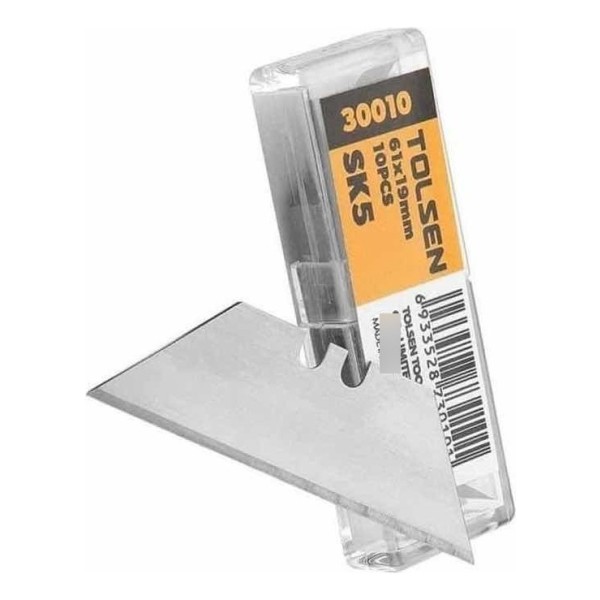 Repuesto Cutter Cortante Blister X 10 Hojas Tolsen 30010 – Roraima