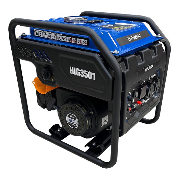Generador Portátil Hyundai Hig3501 4000w Monofásico Con Tecnología ...
